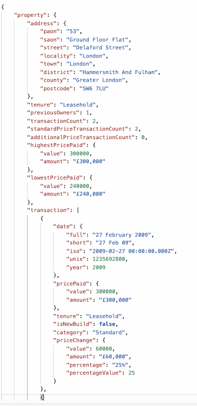 Property Checker | Property Data API